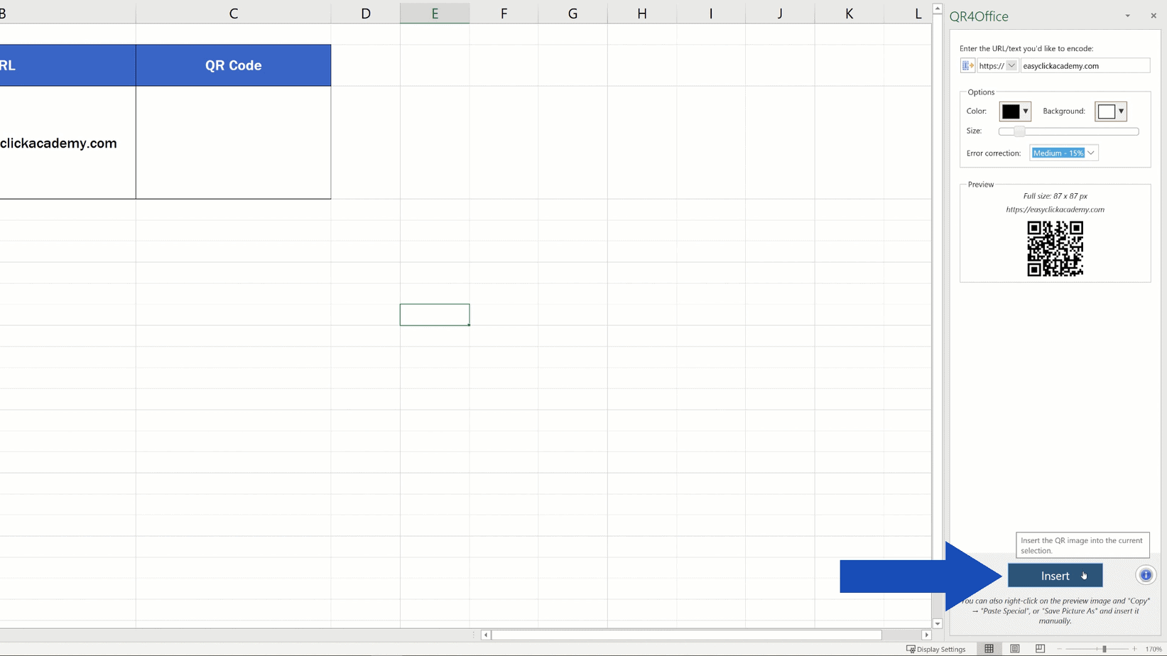 Qr Code Excel Qr4office It24hrs
