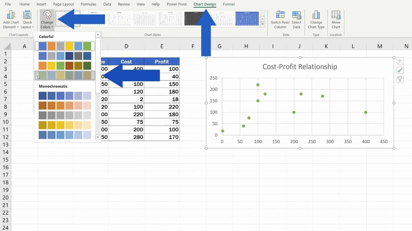 How to Make a Scatter Plot in Excel