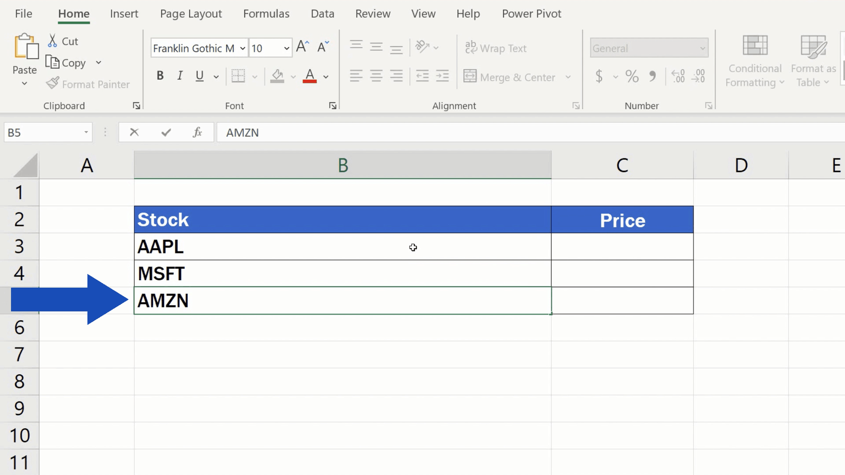 how-to-get-stock-prices-in-excel