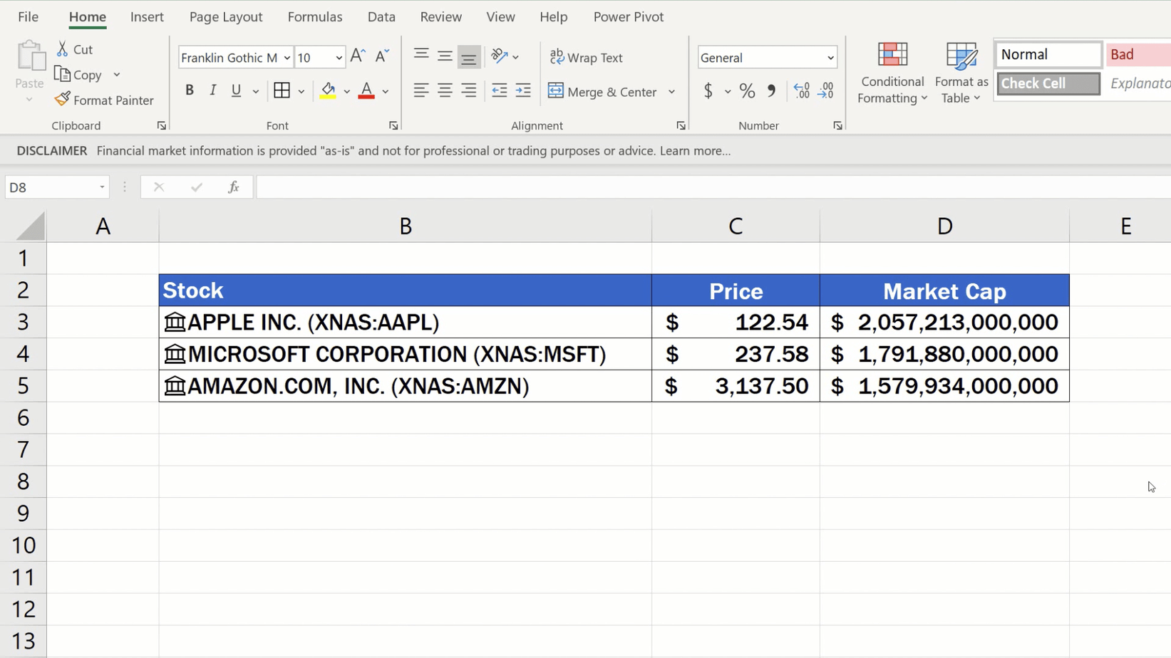 How To Get Stock Prices In Excel how-to-get-stock-prices-in-excel