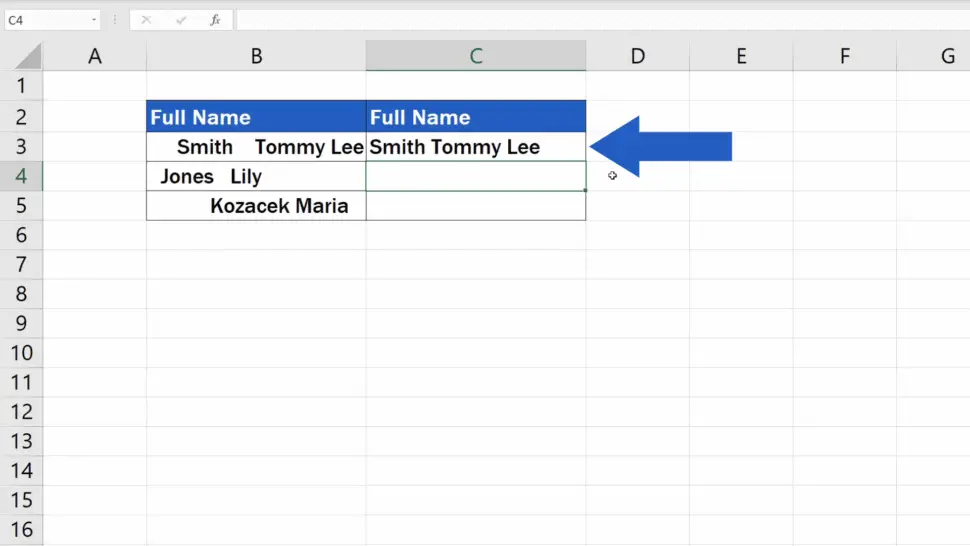 How to Remove Spaces in Excel