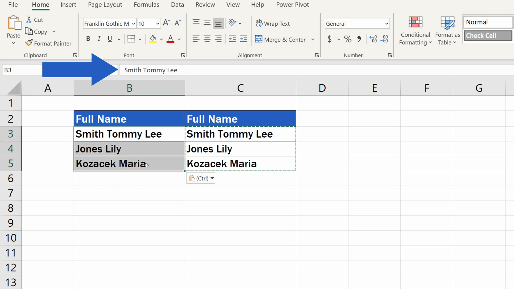 How To Remove Spaces In Excel Data
