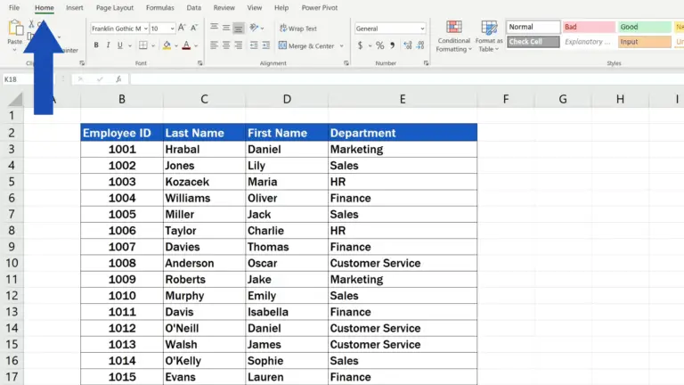 How to Replace Words in Excel