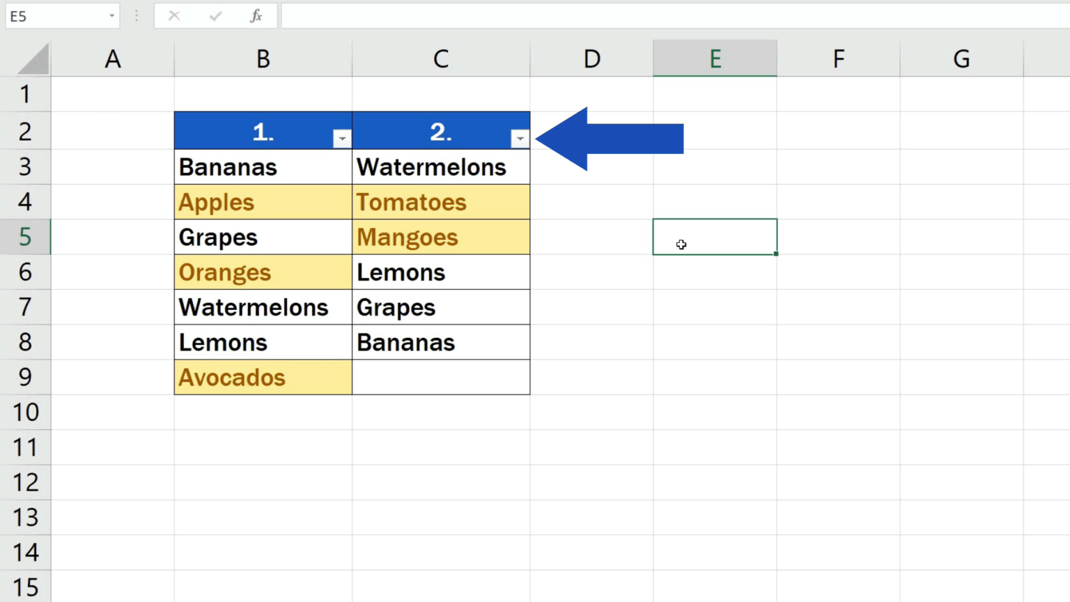 how-to-compare-two-columns-in-excel-to-find-differences
