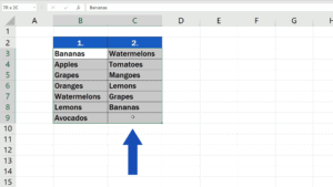 How to Compare Two Columns in Excel to Find Differences