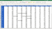 How to Select Two Different Columns in Excel at the Same Time