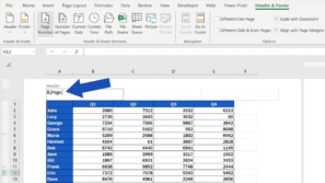 How to Add a Header in Excel