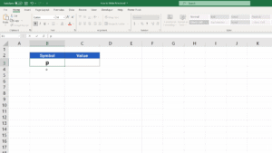 How to Write Pi in Excel