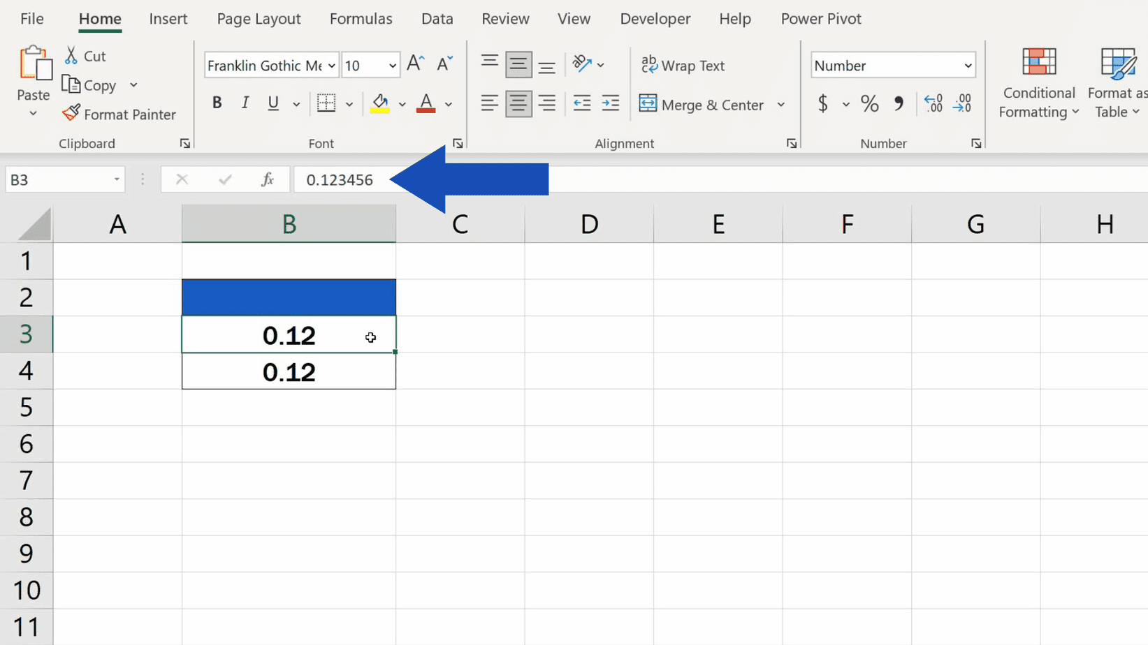 How to Change the Number of Decimal Places in Excel