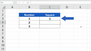 How to Square a Number in Excel