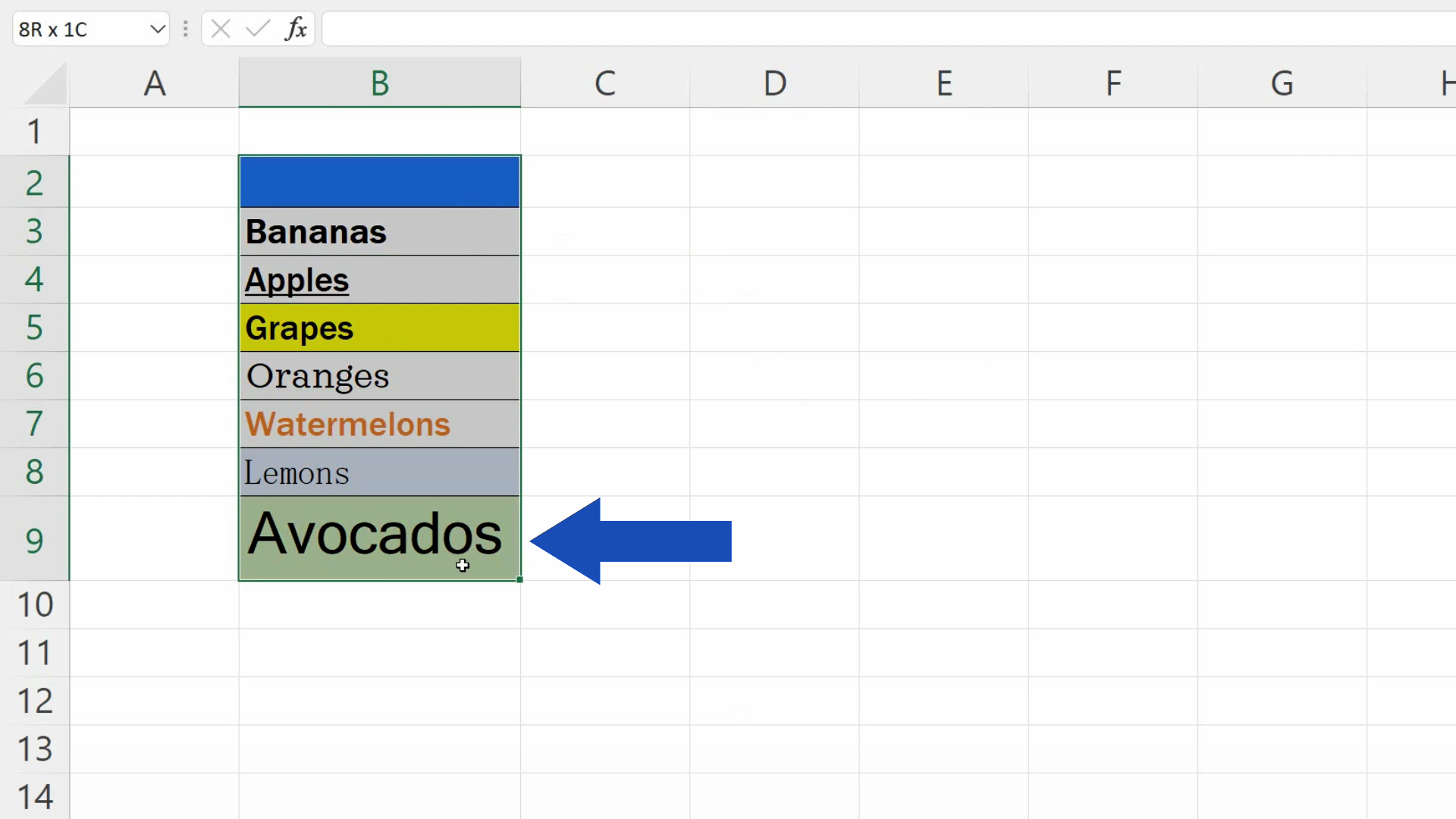 How to Clear Formatting in Excel