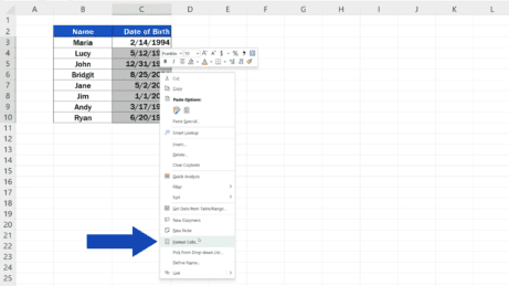 How to Change Date Format in Excel