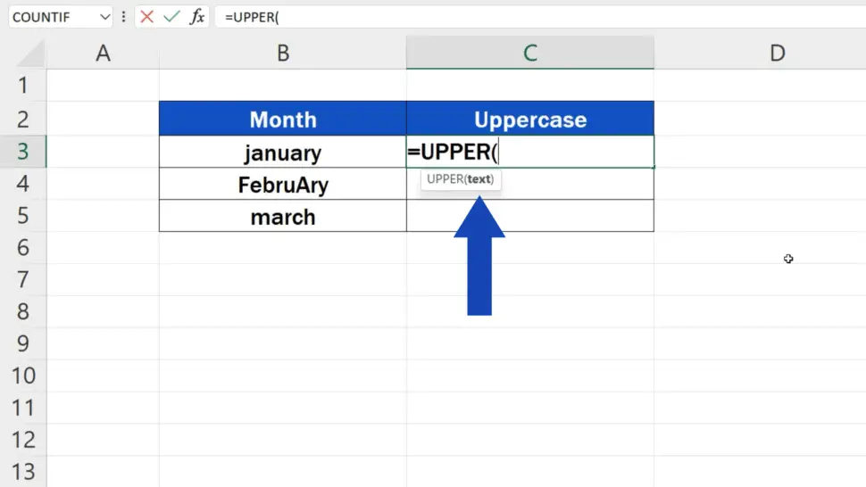 How To Change Lowercase To Uppercase In Excel How To Change Lowercase To Uppercase In Excel