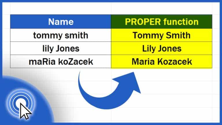 How To Capitalize First Letters In Excel