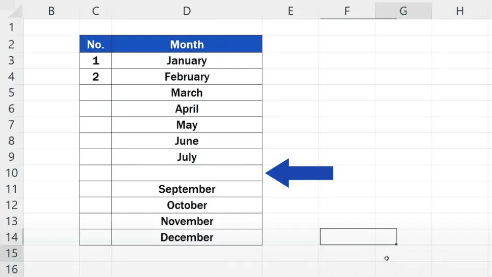 How to Number Rows in Excel