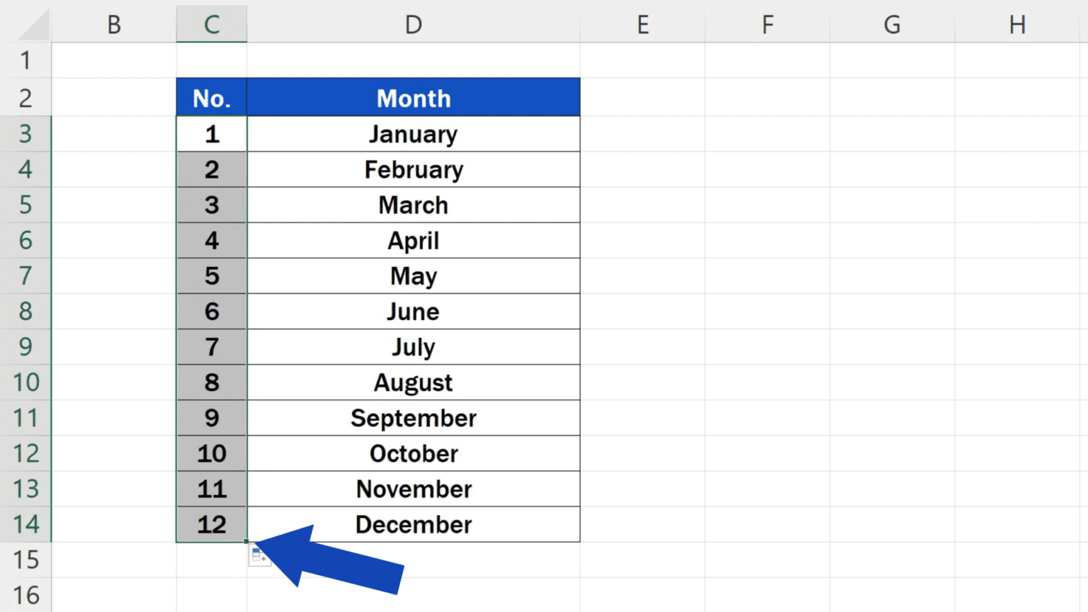 How to Number Rows in Excel