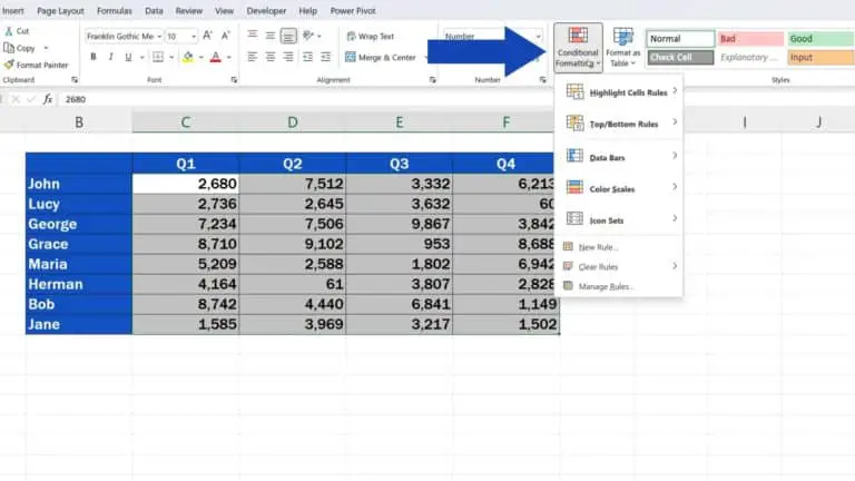 How to Create a Heat Map in Excel