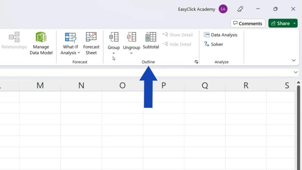 How to Group Rows in Excel