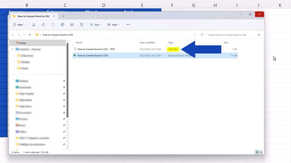 How to Convert Excel to CSV