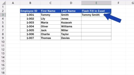 How to Use Flash Fill in Excel - EasyClick AcademyEasyClick Academy