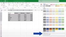 How to Make a Table in Excel (Format as Table) - EasyClick ...