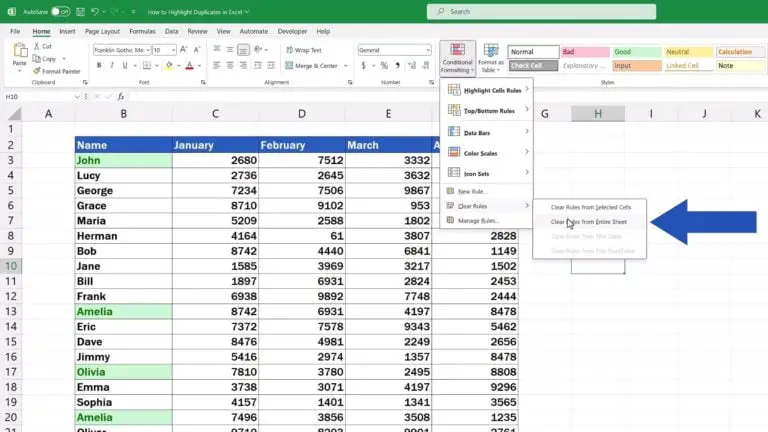 How to Highlight Duplicates in Excel (Super Easy) - EasyClick ...
