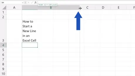 How to Start a New Line in an Excel Cell (The Easiest Way) - EasyClick ...