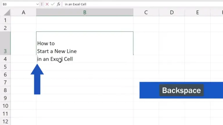 How to Start a New Line in an Excel Cell (The Easiest Way) - EasyClick ...