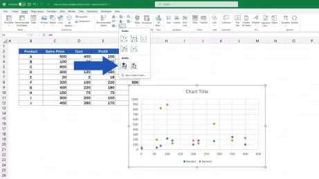 How to Create a Bubble Chart in Excel (Quick and Easy) - EasyClick ...