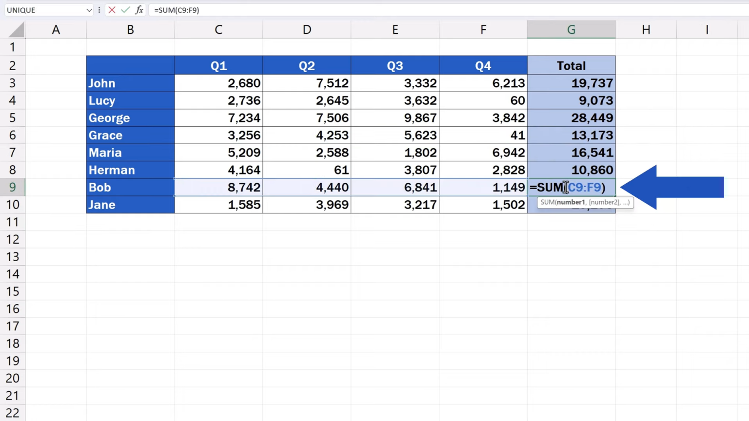 How to Copy a Formula Down a Column in Excel (Two Quick and Easy Ways ...