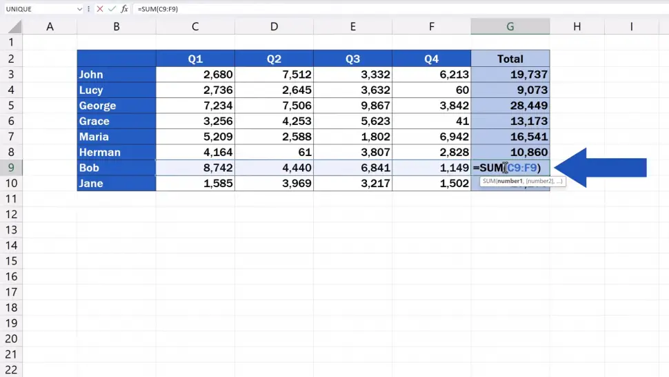 How to Copy a Formula Down a Column in Excel (Two Quick and Easy Ways ...