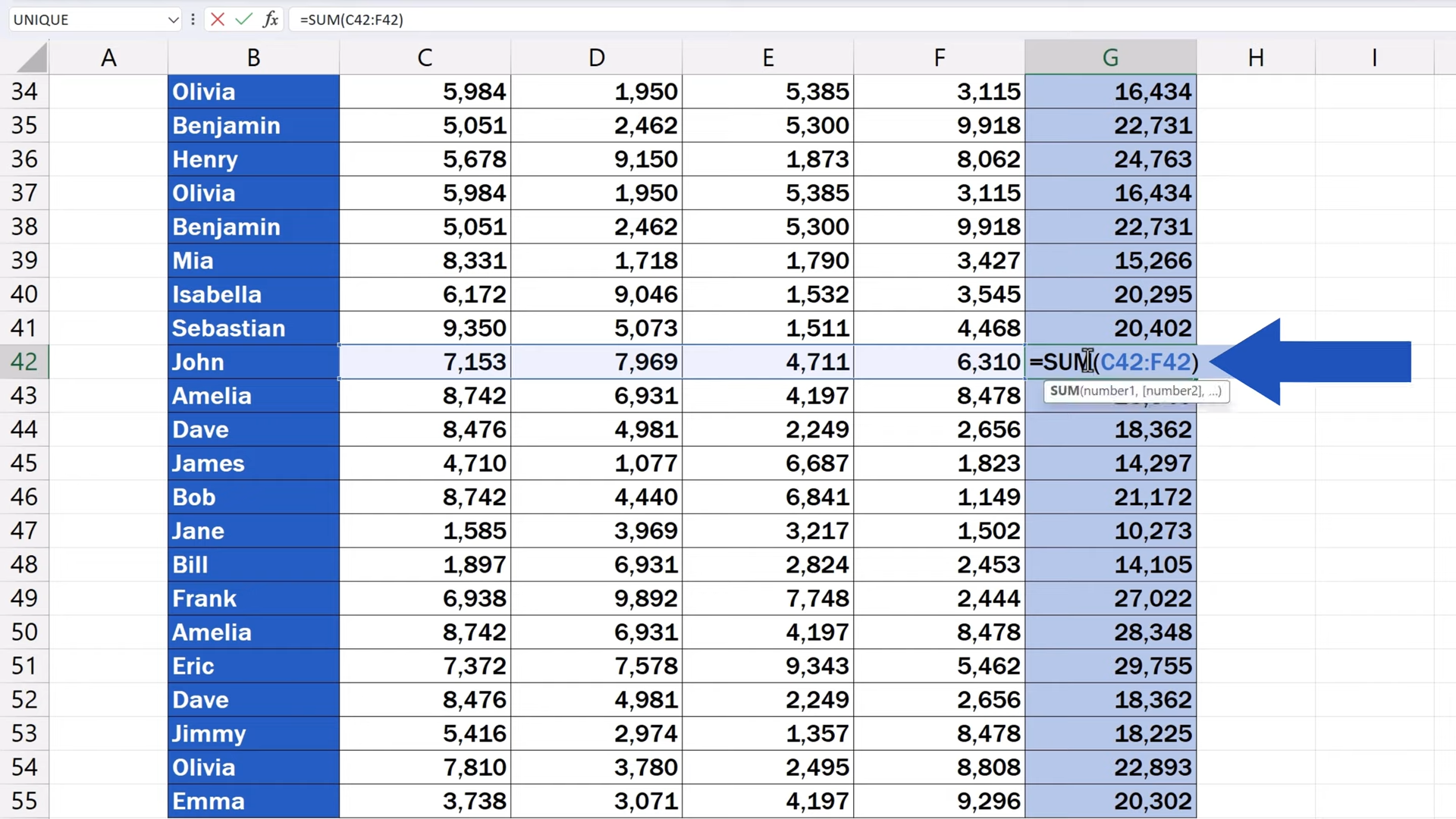 How to Copy a Formula Down a Column in Excel (Two Quick and Easy Ways) - EasyClick ...
