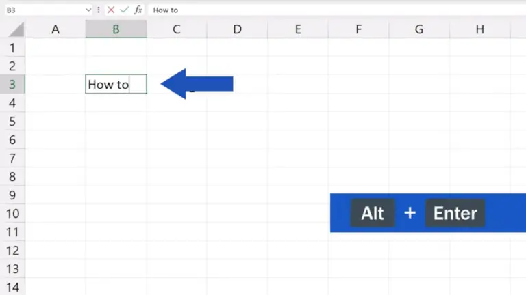 How to Start a New Line in an Excel Cell (The Easiest Way) - EasyClick ...