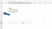 How to Start a New Line in an Excel Cell (The Easiest Way) - EasyClick ...
