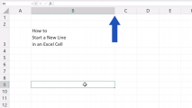 How to Start a New Line in an Excel Cell (The Easiest Way) - EasyClick ...