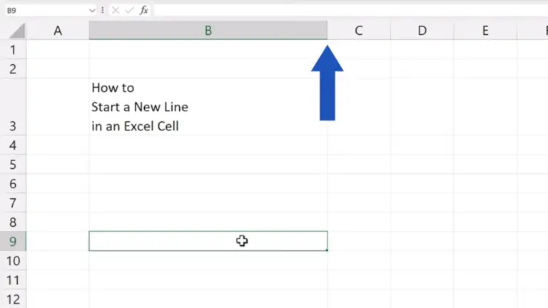 How to Start a New Line in an Excel Cell (The Easiest Way) - EasyClick ...