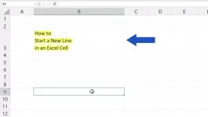 How to Start a New Line in an Excel Cell (The Easiest Way) - EasyClick ...