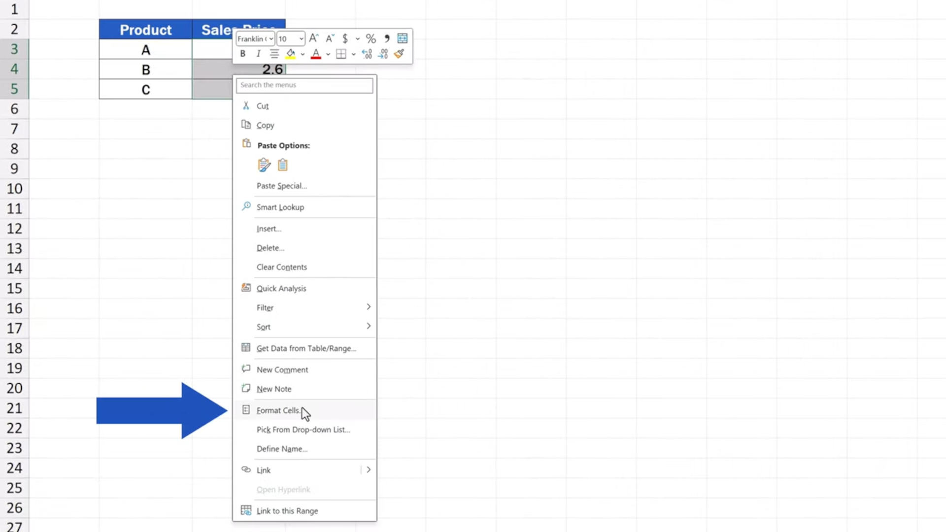 How to Add the Dollar Sign in Excel (Quick and Easy) - EasyClick ...