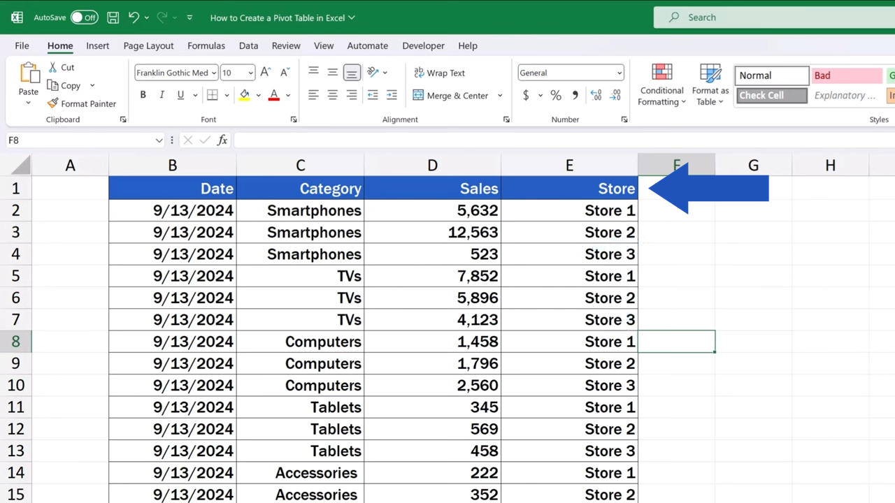How to Create a Pivot Table in Excel (A Comprehensive Guide for ...