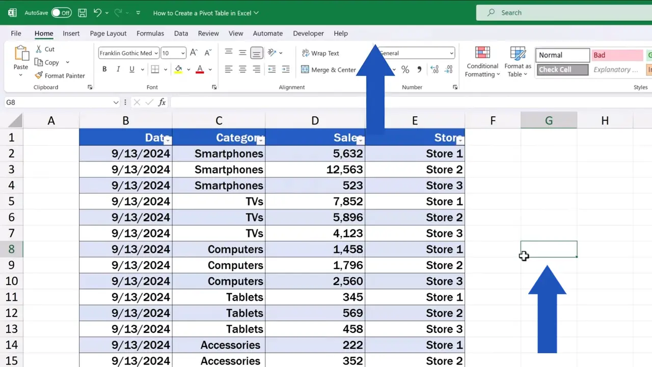 How to Create a Pivot Table in Excel (A Comprehensive Guide for ...