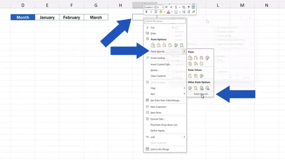 How to Transpose Data in Excel (The Simplest Way) - EasyClick ...