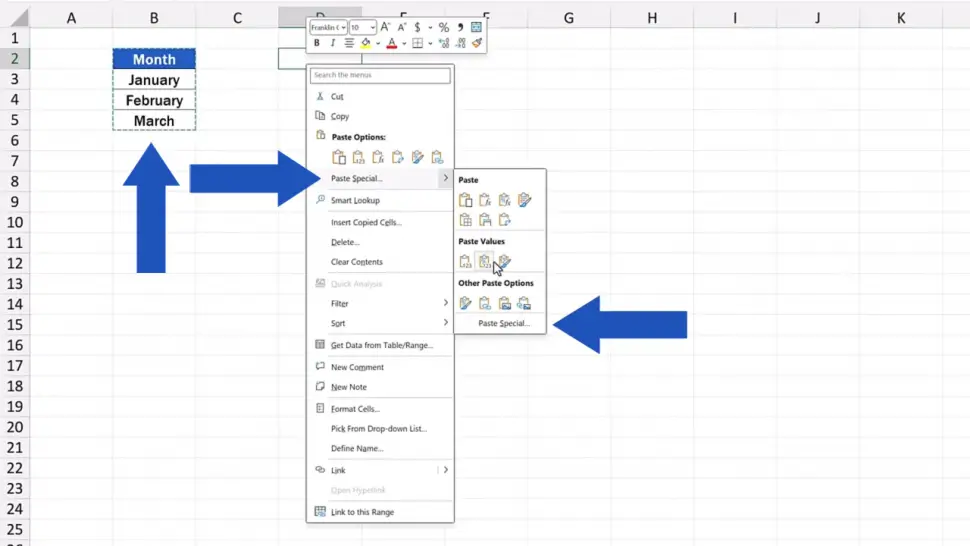 How to Transpose Data in Excel (The Simplest Way) - EasyClick AcademyEasyClick Academy