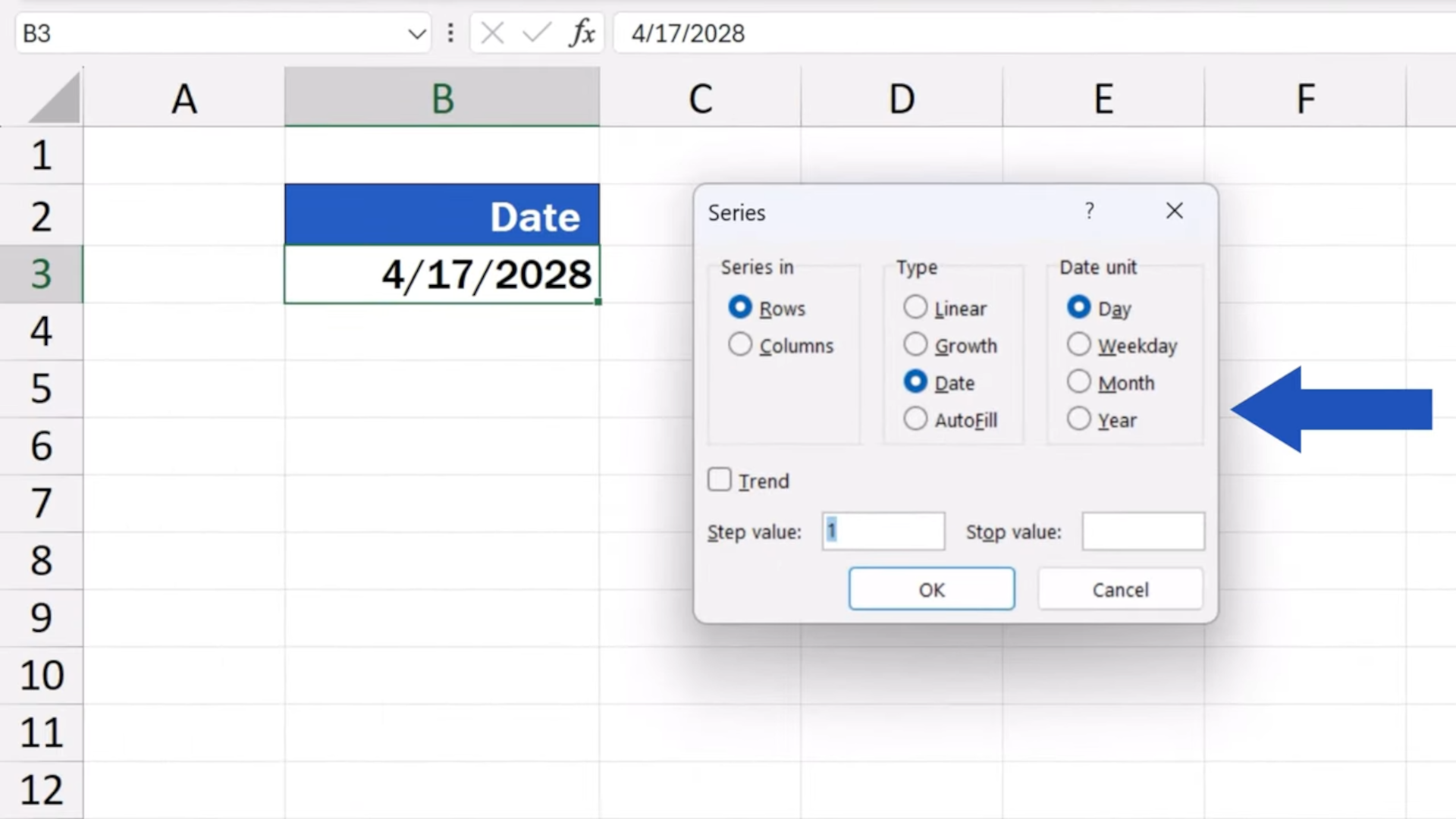 How to Autofill Dates in Excel (Quick and Easy) - EasyClick ...