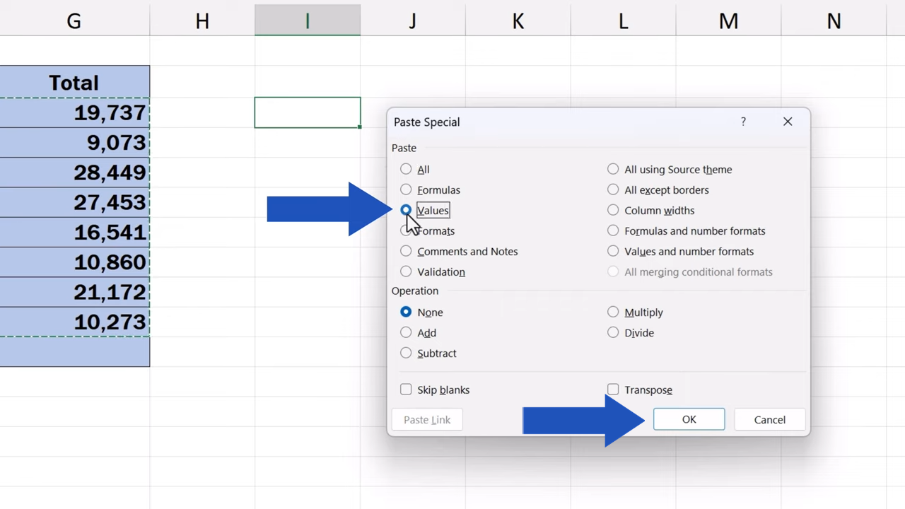 Shortcut Key for Paste Special in Excel (Excel Shortcuts) - EasyClick ...