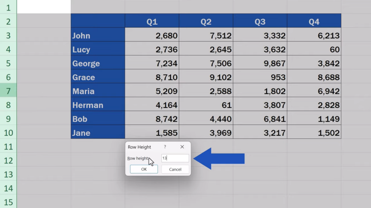 How to Make All Cells the Same Size in Excel (Quick and Easy ...
