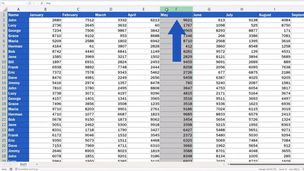 Shortcut Key to Insert a Column in Excel (Excel Shortcuts) - EasyClick ...
