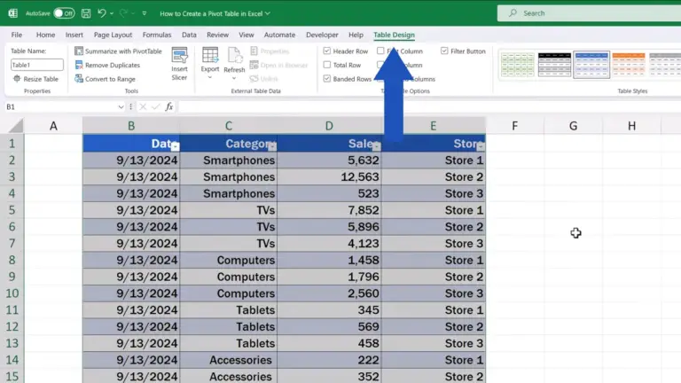 How To Create A Pivot Table In Excel A Comprehensive Guide For Beginners Easyclick