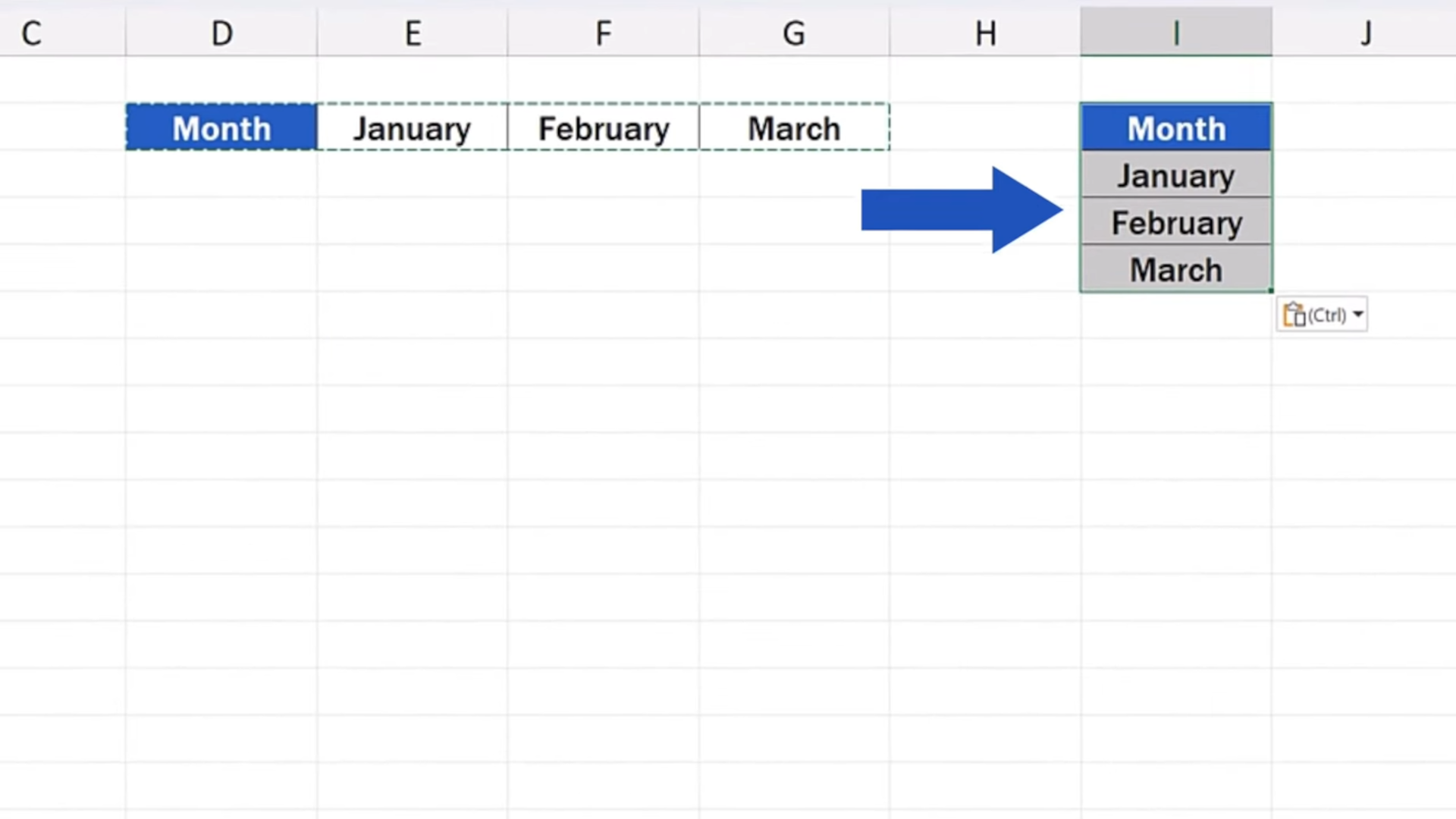 How to Transpose Data in Excel (The Simplest Way) - EasyClick ...