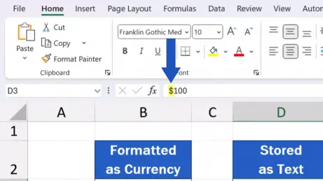 How to Remove Dollar Sign in Excel - EasyClick AcademyEasyClick Academy